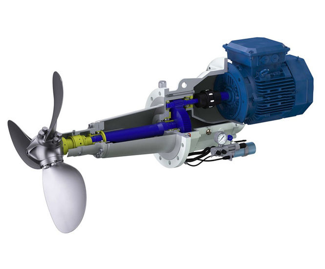 SALOMIX™ SSF side-mounted gear drive agitator | Sulzer