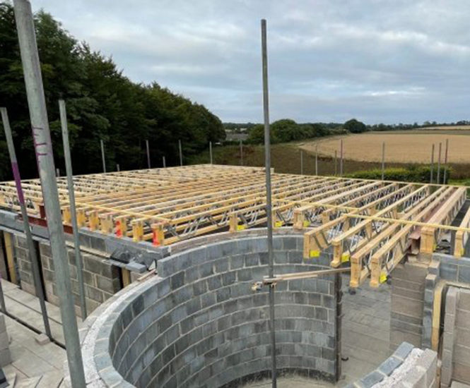 Aircrete building blocks for medieval-inspired home | H+H UK