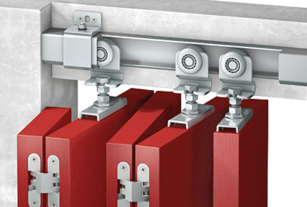 Series 250 heavy-duty sliding door system (1000kg) | Runners Sliding ...