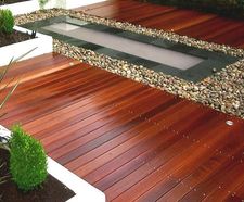 Balau hardwood decking – smooth, reeded and grooved | Round Wood of ...