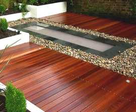 Balau hardwood decking – smooth, reeded and grooved | Round Wood of ...