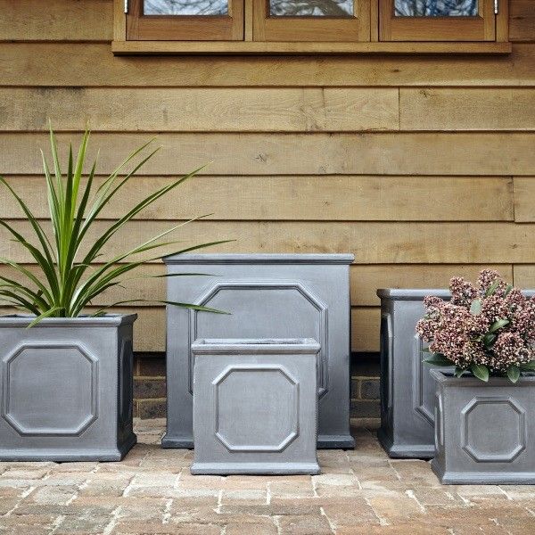 Images for Clayfibre Chelsea box, trough & cylinder garden planters