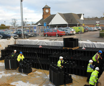 Geocellular stormwater storage | EXTERNAL WORKS