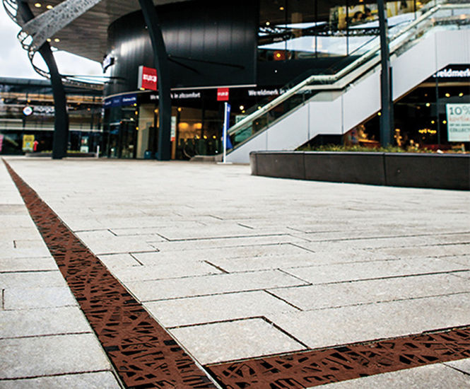 ACO Freestyle bespoke gratings for channel drains | ACO Water Management