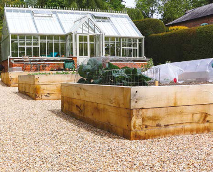 Ground reinforcement system for vegetable garden paths | Images