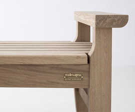 Chico contemporary FSC timber bench | Benchmark | ESI External Works