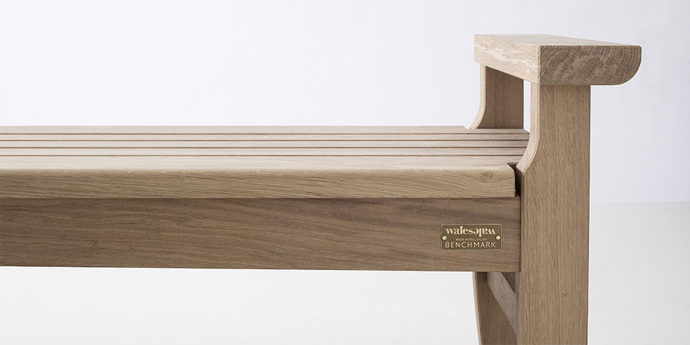 Chico contemporary FSC timber bench | Benchmark | ESI External Works