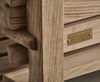 Chico contemporary FSC timber bench | Benchmark