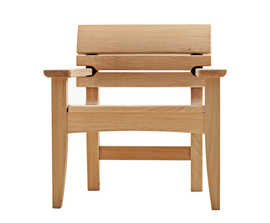 Chico contemporary FSC timber bench | Benchmark | ESI External Works