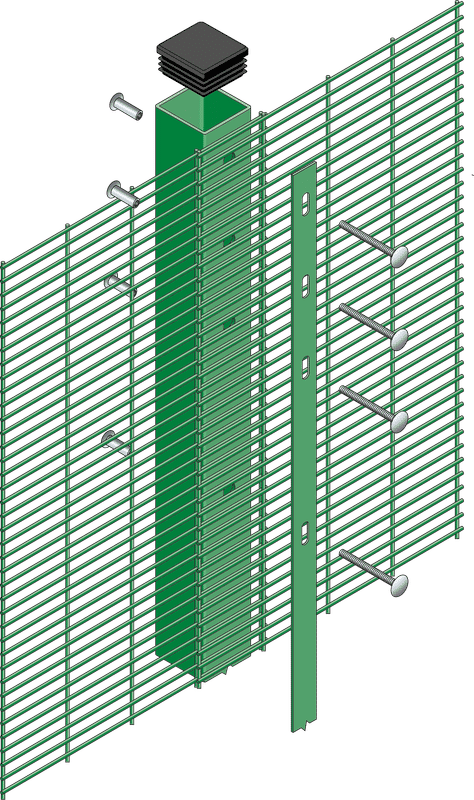 Images for FenceSafe Securus-Lite temporary fencing | 358 mesh