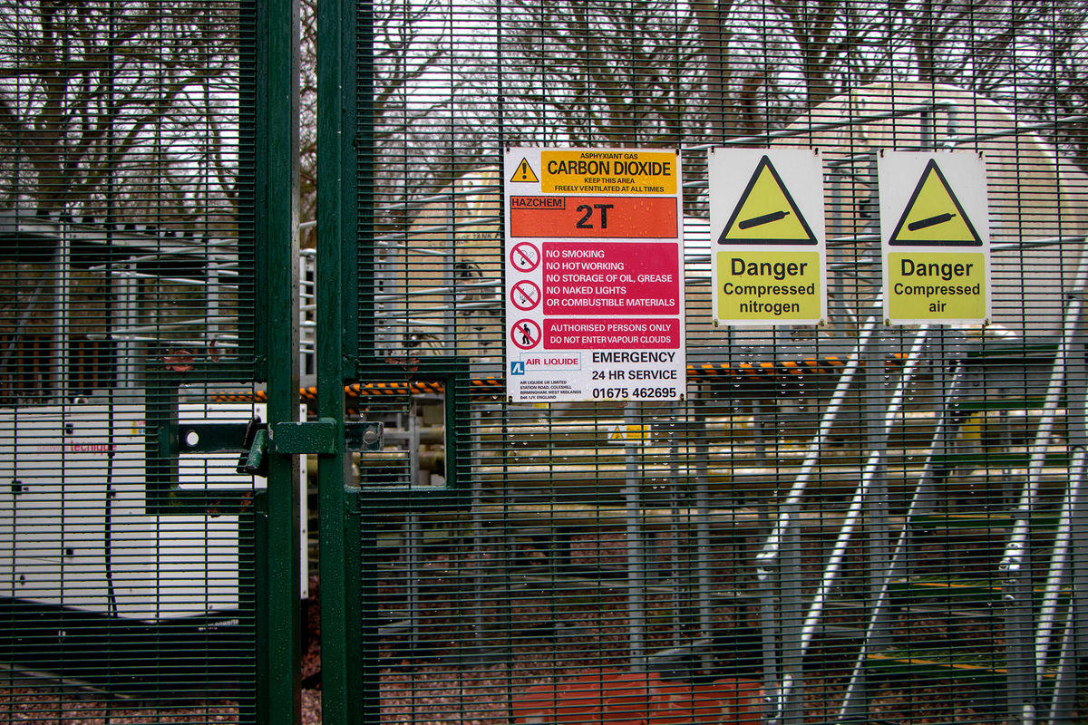 Secure fencing and gates protect forest research sites | Images