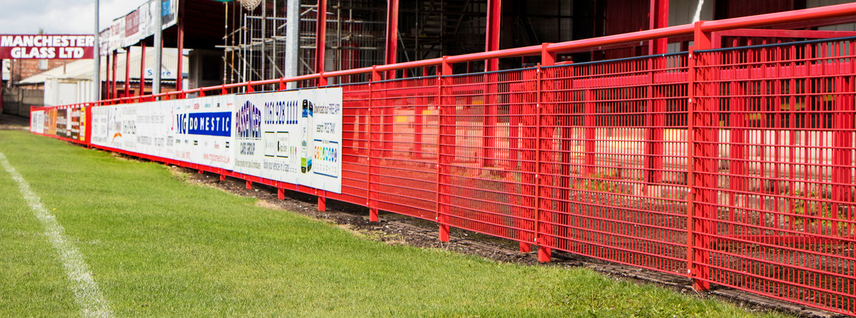 SportsRail spectator handrail system | Images
