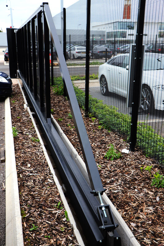 Images for Fencing and gates secure car dealership perimeter