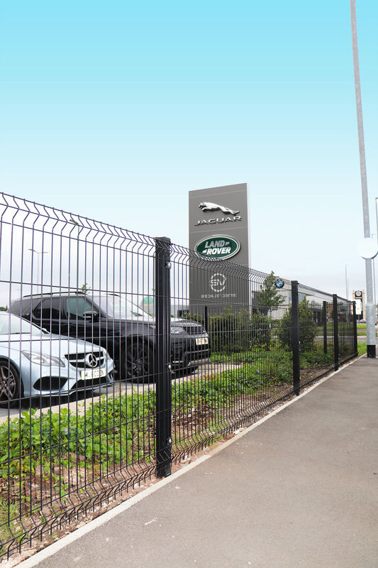 Images for Fencing and gates secure car dealership perimeter