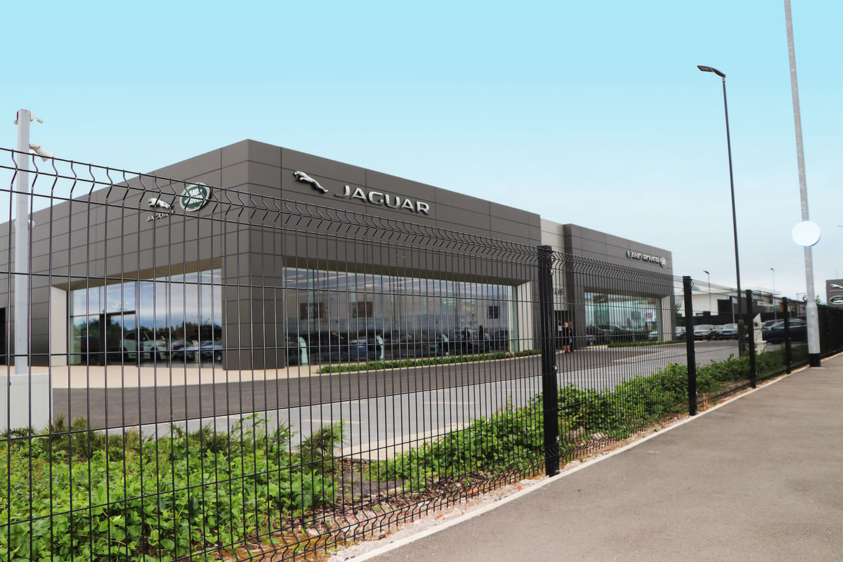 Images for Fencing and gates secure car dealership perimeter