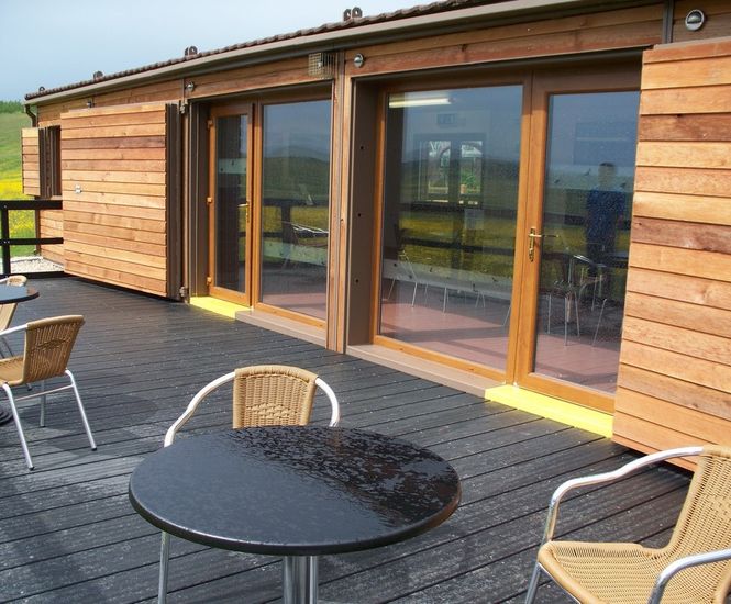 Modular building for RSPB St Aidan's Visitor Centre | Cleveland Sitesafe