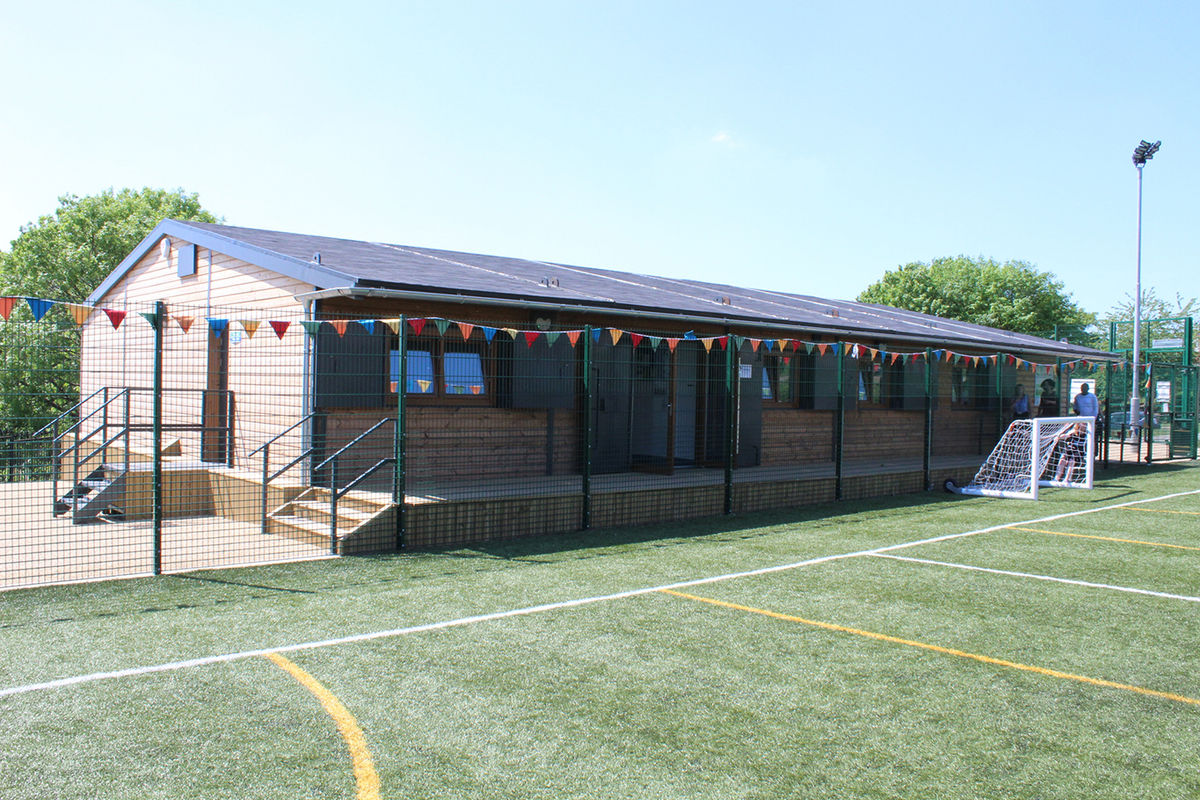 Modular buildings for sports changing facilities | Images