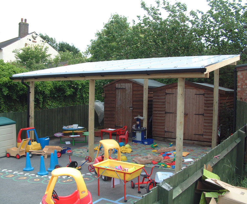 Images for Bespoke timber canopy shelters