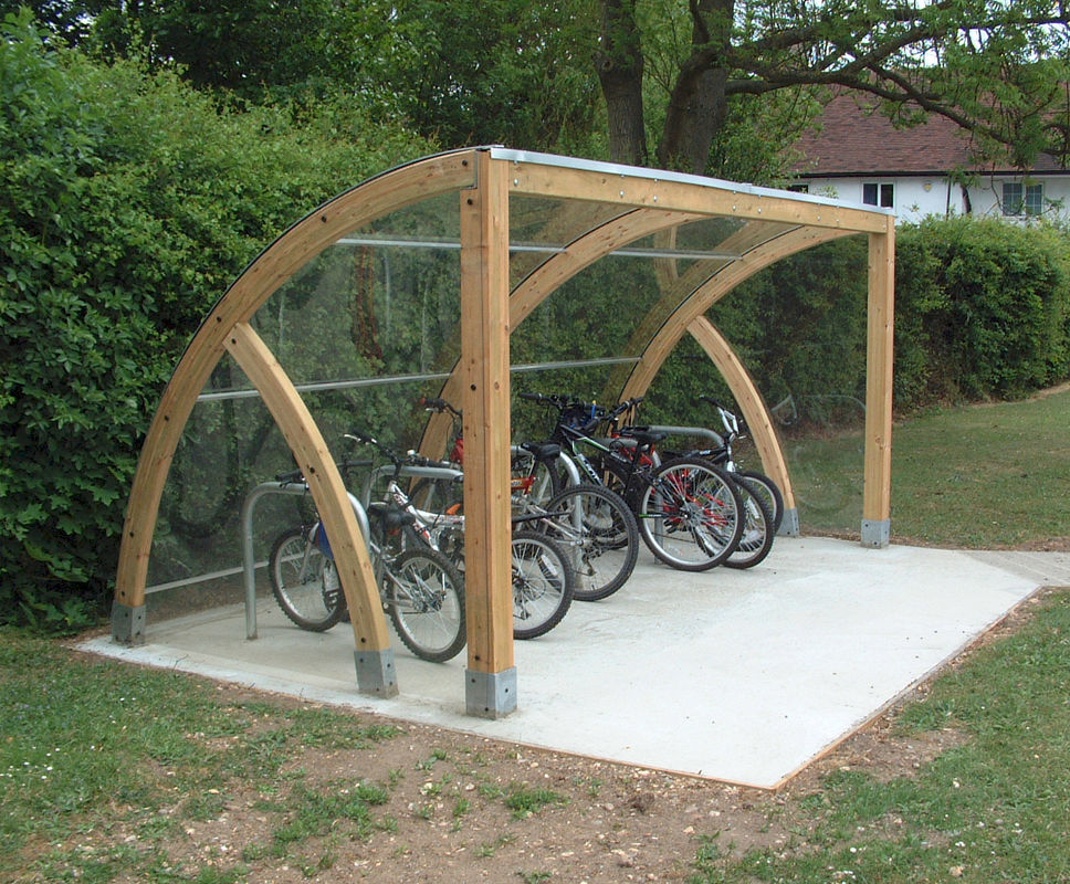 Images for Douglas Fir timber cycle shelters