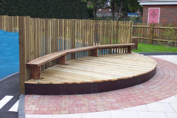 Images for Bespoke playground stages and performance areas