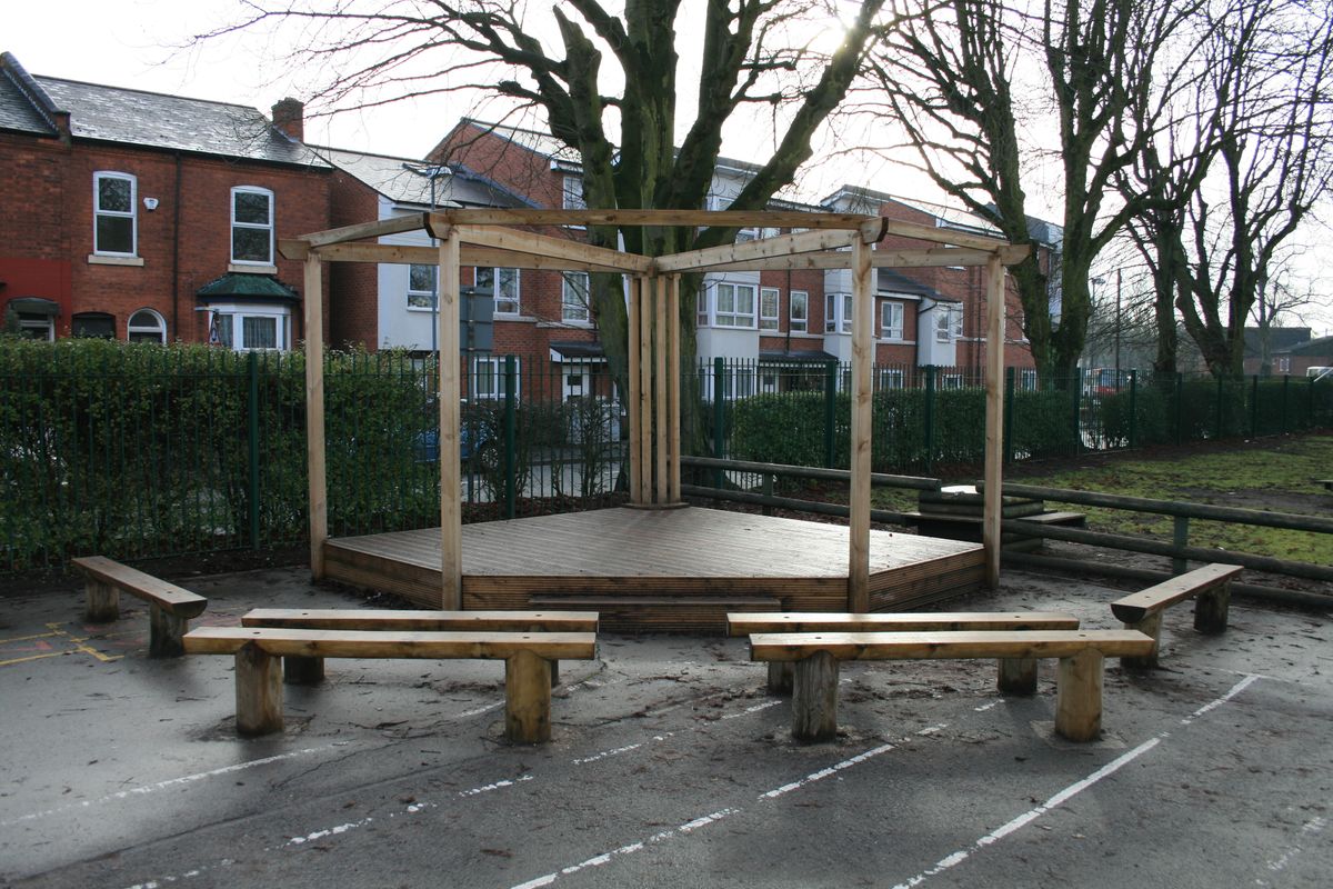 Images for Bespoke playground stages and performance areas