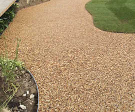 Terrabase Rustic resin bound porous surfacing | Addagrip Terraco | ESI ...