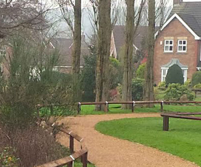 Terrabase Rustic surfacing, Baldwins Gate Nature Reserve | Addagrip Terraco