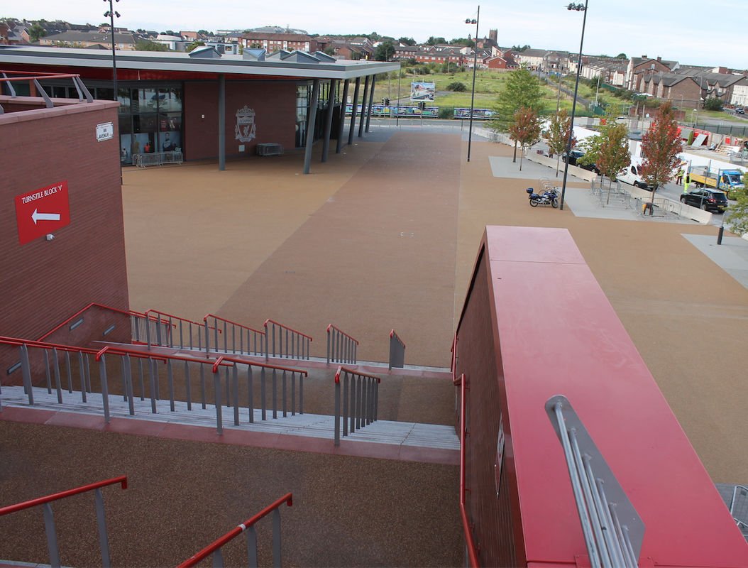 Images for Resin bound surfacing - Liverpool FC's Anfield ground