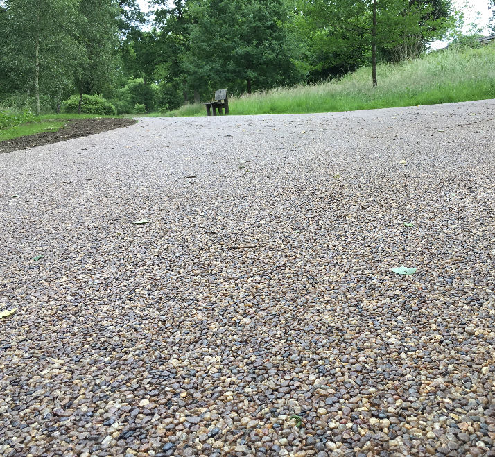 Resin bound surfacing creates porous, durable walkways at Wakehurst ...