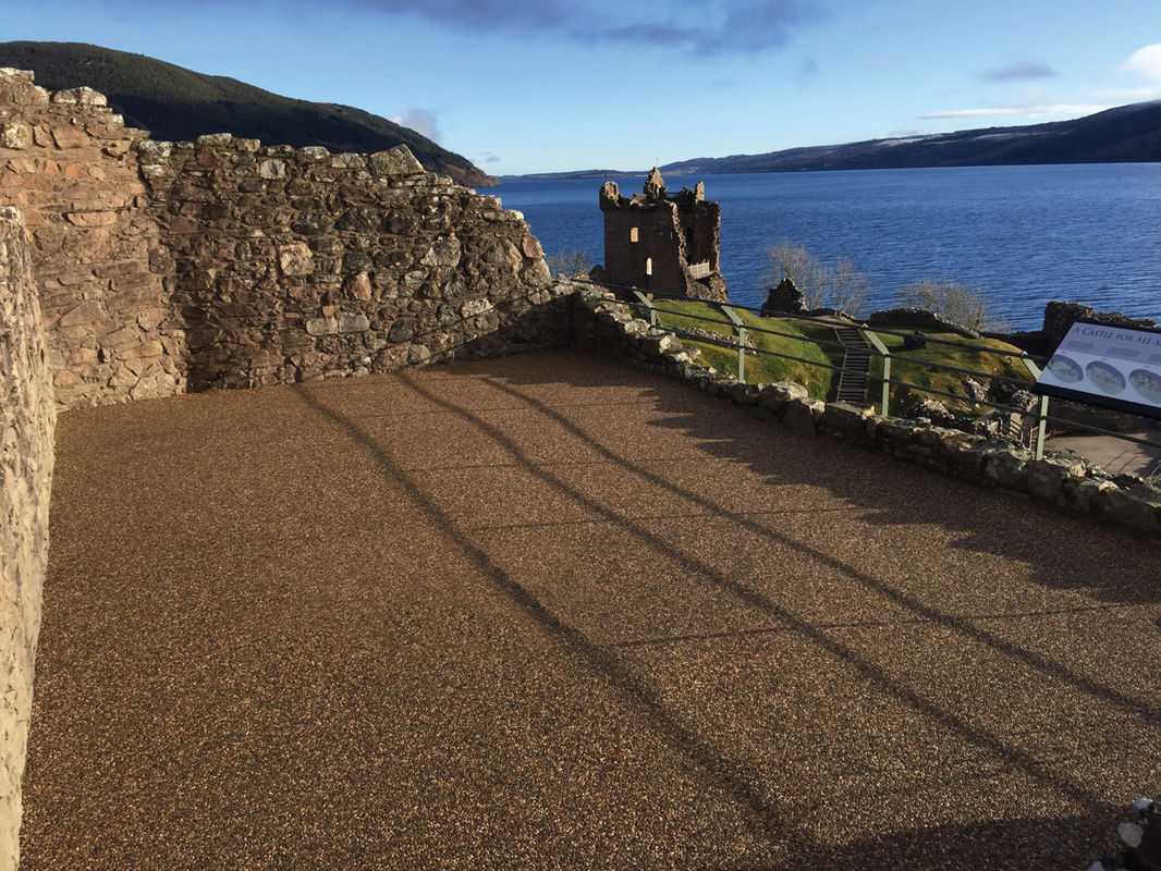 Terrabase Rustic resin bound porous surfacing | Images