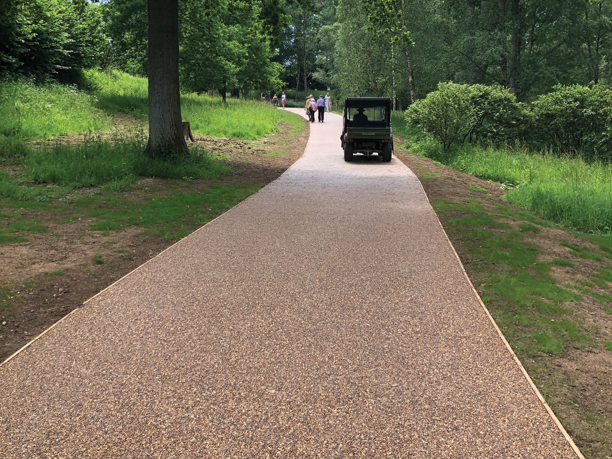 Terrabase Rustic resin bound porous surfacing | Addagrip Terraco | ESI ...