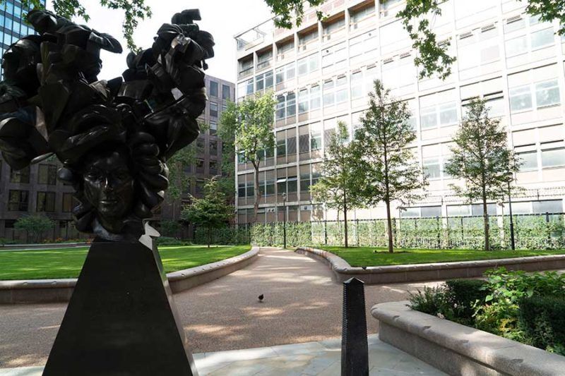 No-dig resin-bound pathways Christchurch Gardens, London | Images