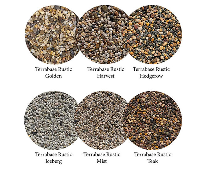Terrabase Rustic surfacing available in 6 new colours | Addagrip Terraco