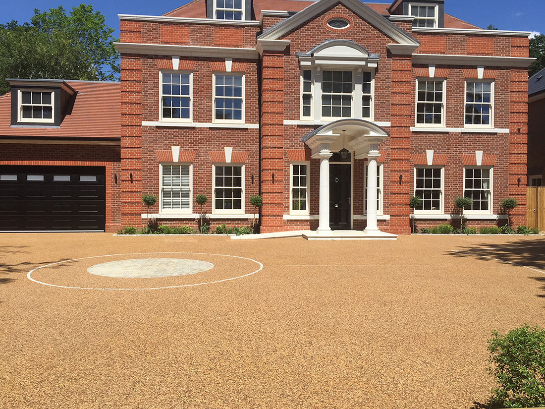 Terrabase Rustic resin bound porous surfacing | Addagrip Terraco | ESI ...