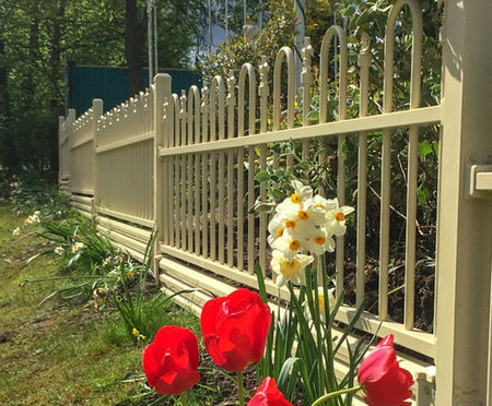 ColourRail - Loop and spear top railings | ColourFence | ESI External Works