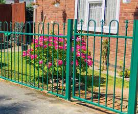 ColourRail - Loop and spear top railings | ColourFence | ESI External Works