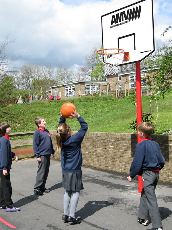 Basketball posts for playgrounds | Images