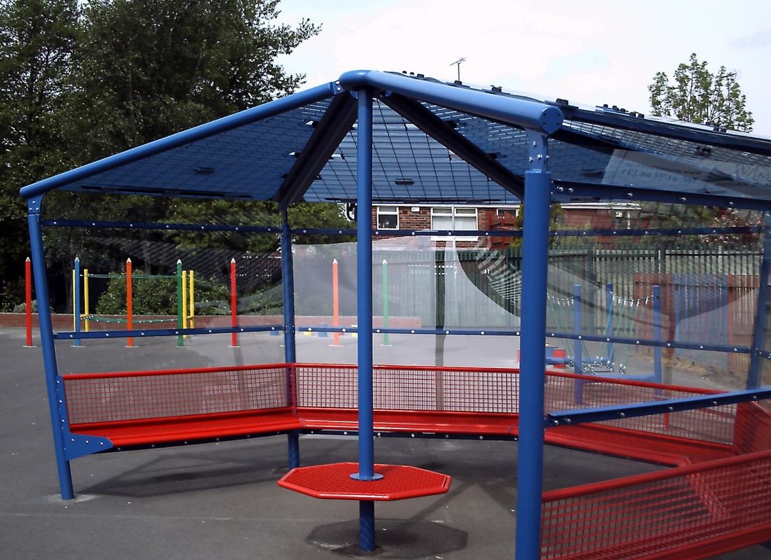 Multi-purpose playground shelters | Images