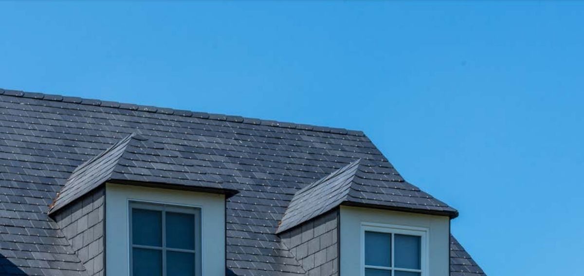 CUPA 50 - natural grey slate roofing and facade tile for buildings | Images