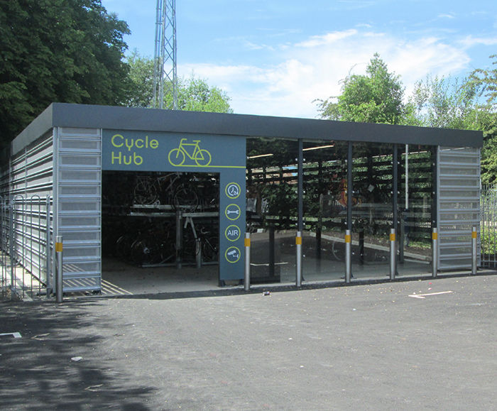 Cycle hubs - bespoke design, manufacture, installation | Images