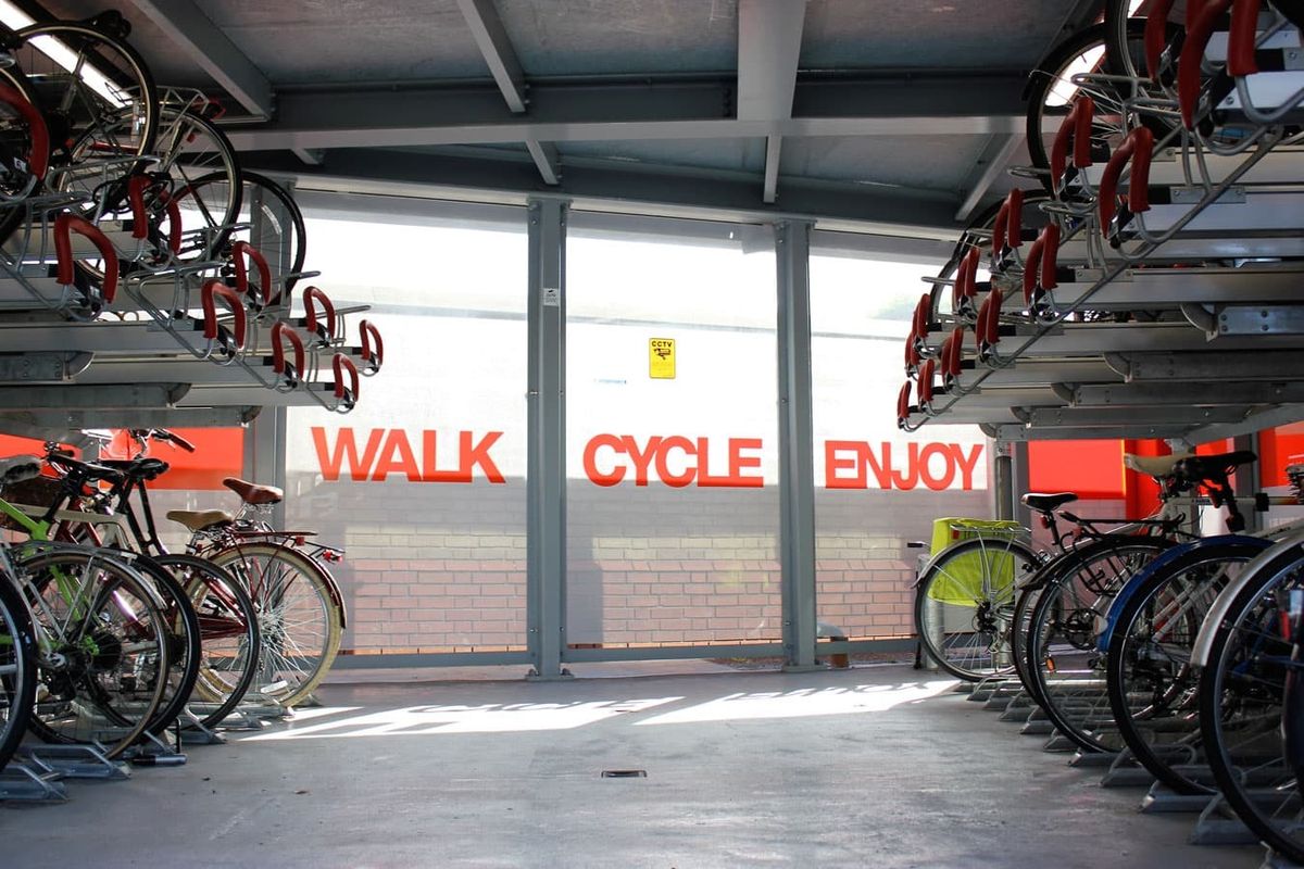 Cycle hubs - bespoke design, manufacture, installation | Images