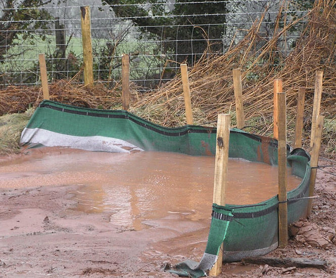 Terrastop™ silt fences for erosion and run-off control | Siltbuster