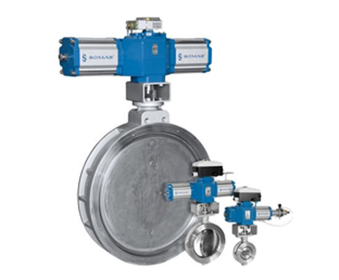 Somas VSS triple eccentric butterfly valve | ORBINOX