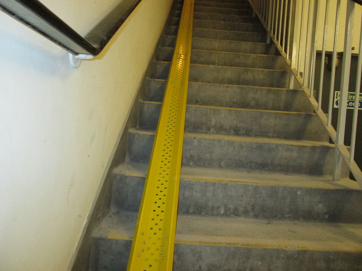 Cycle wheeling ramps for stairways | Cycle-Works | ESI External Works