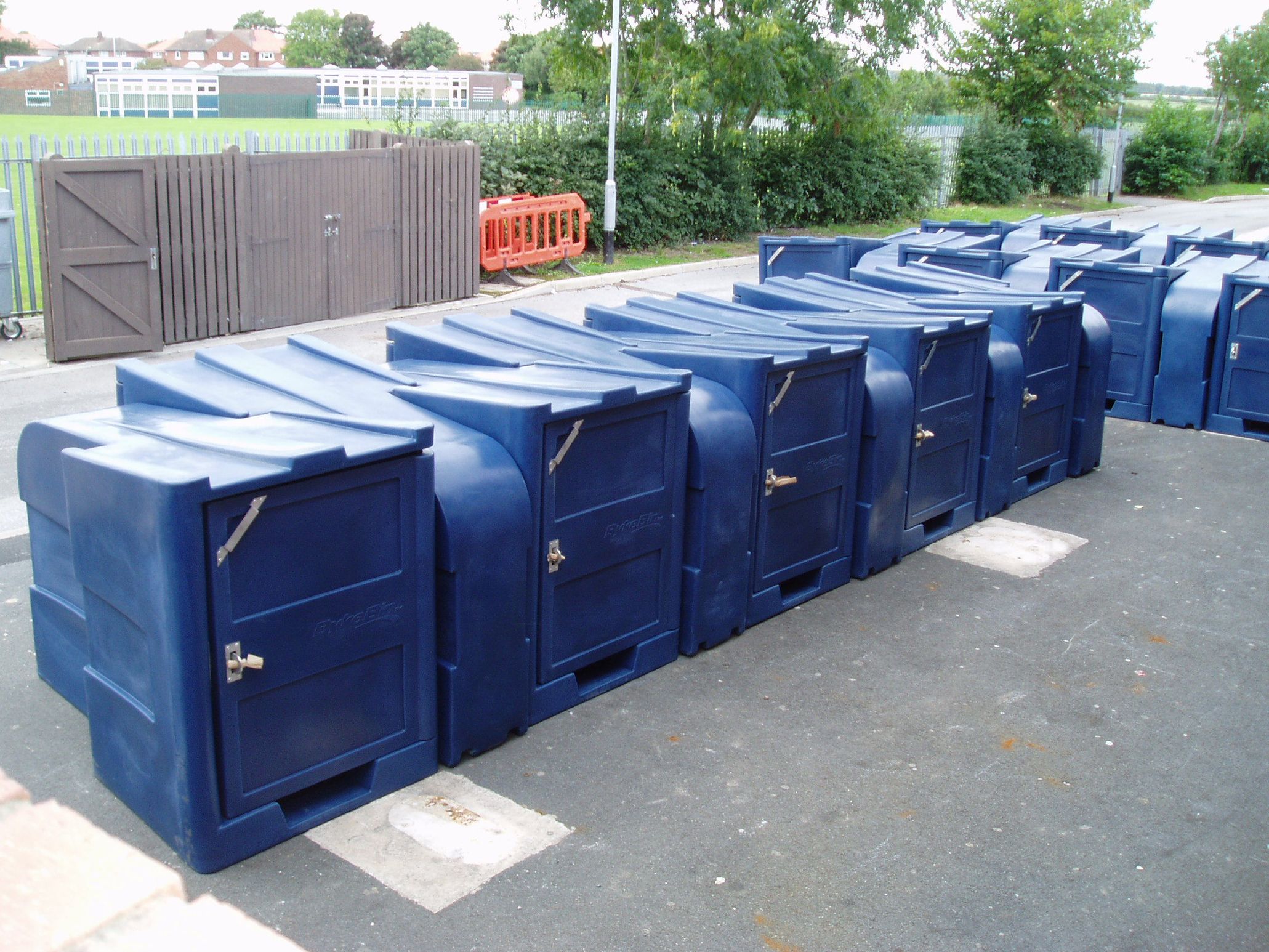 BikeBunker cycle locker | Cycle-Works | ESI External Works