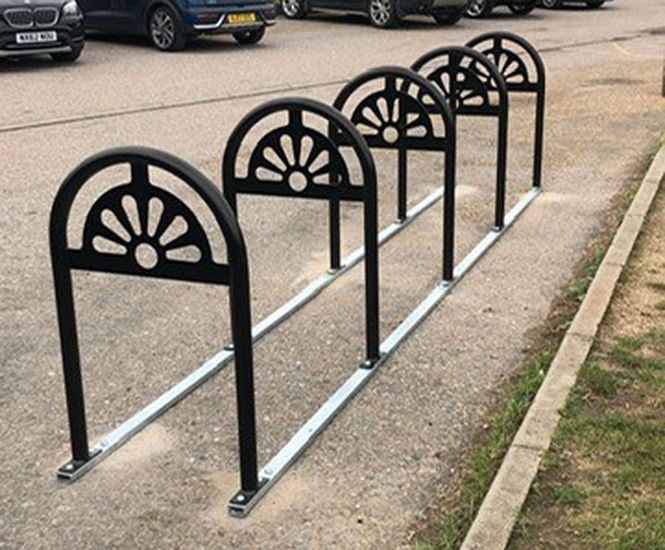 Conservation Cycle rack specified for Royston Rugby Club | Cycle-Works