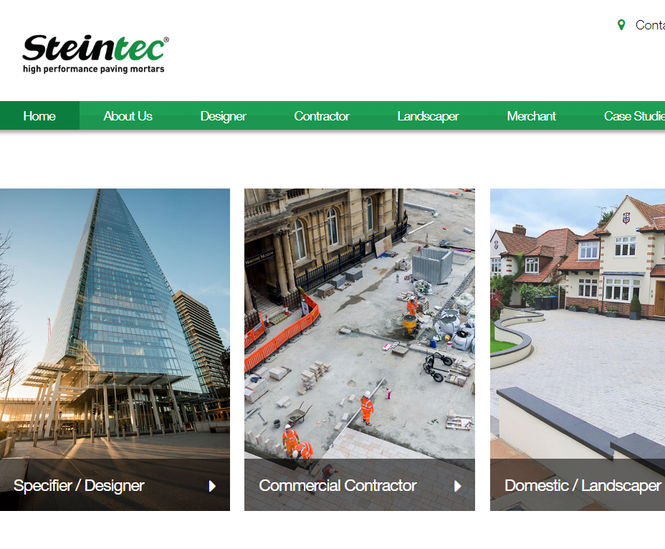 Steintec website gets a refresh | Steintec