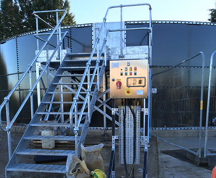 BIOdek trickling filter for municipal sewage wastewater | Brentwood Europe
