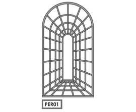 Perspective trellis panels | Vertopia Gardens | ESI External Works