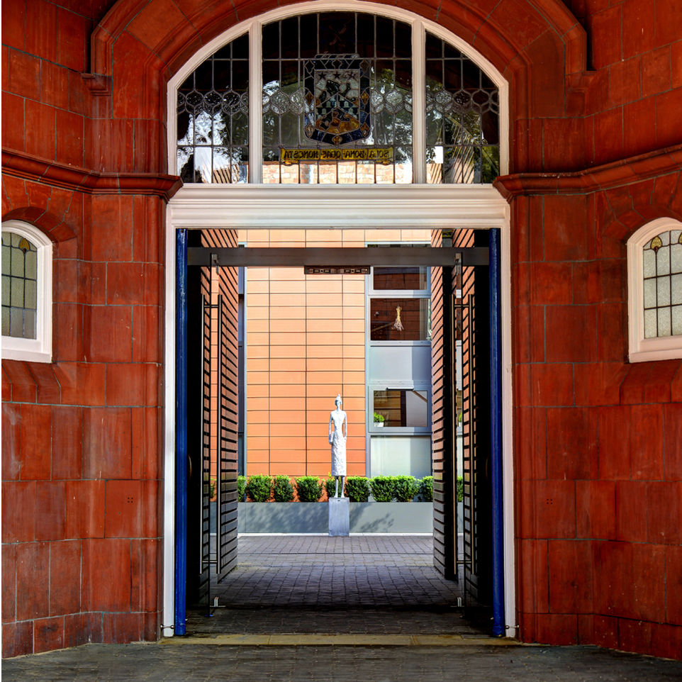 Planters for communal courtyard, residential development | IOTA | ESI ...